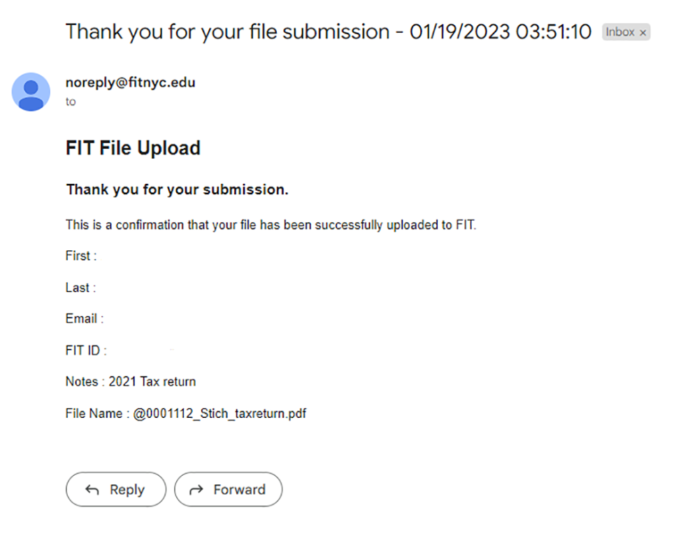 Uploading Financial Aid Documents